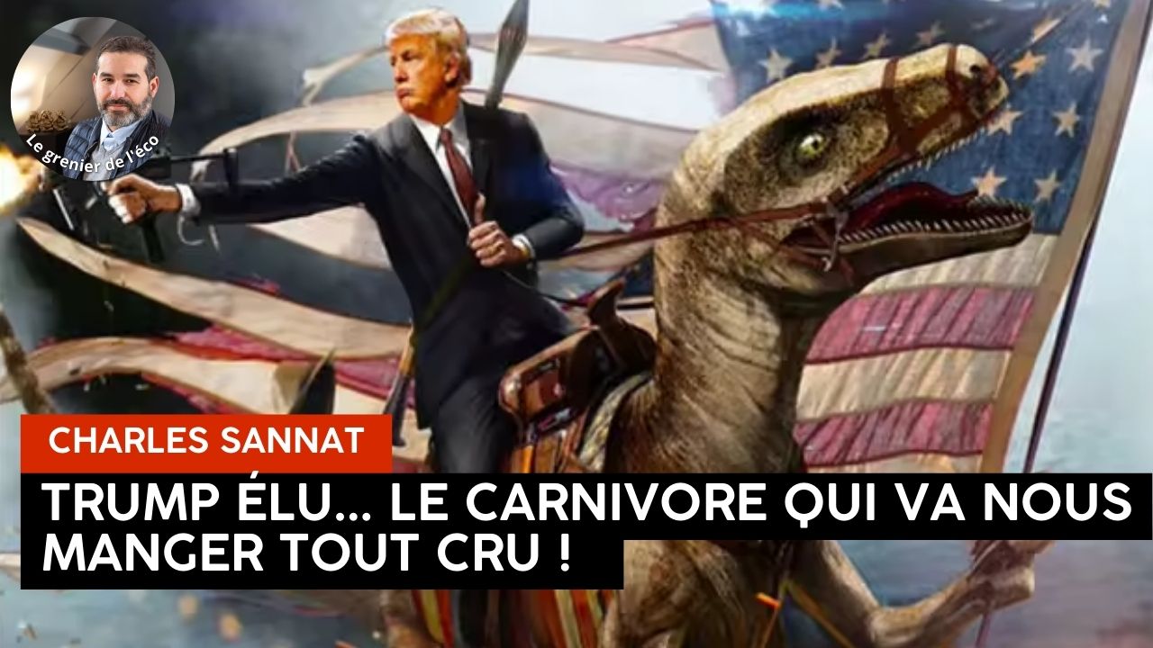 « Trump élu, il va nous manger tout cru ! ». L’édito de Charles SANNAT ...