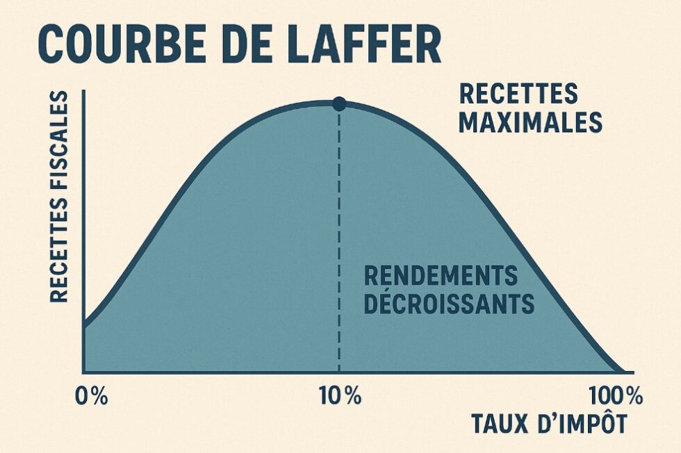 Cigarettes... plus c'est taxé, moins ça rapporte ! Effet Laffer ...